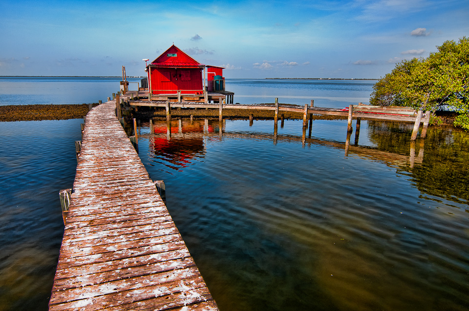 Where in the World ~ The Little Red Shack - Ron Mayhew
