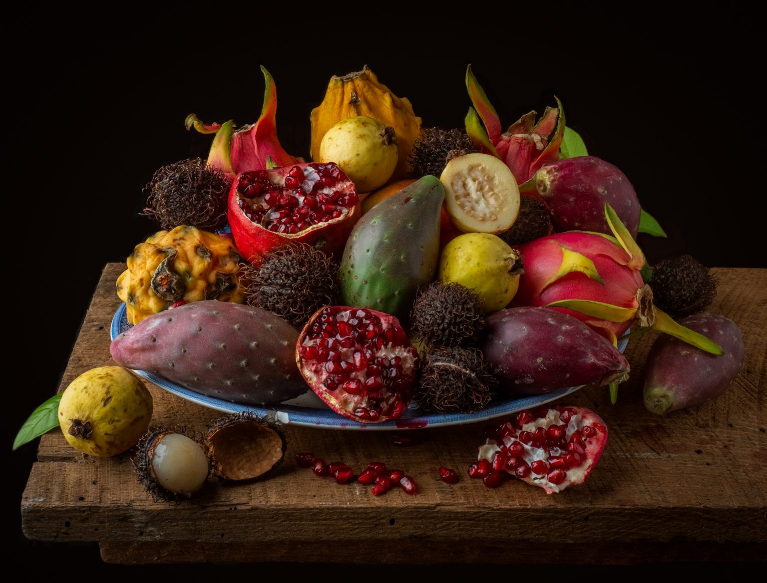 Still Life with Tropical Fruit - Ron Mayhew