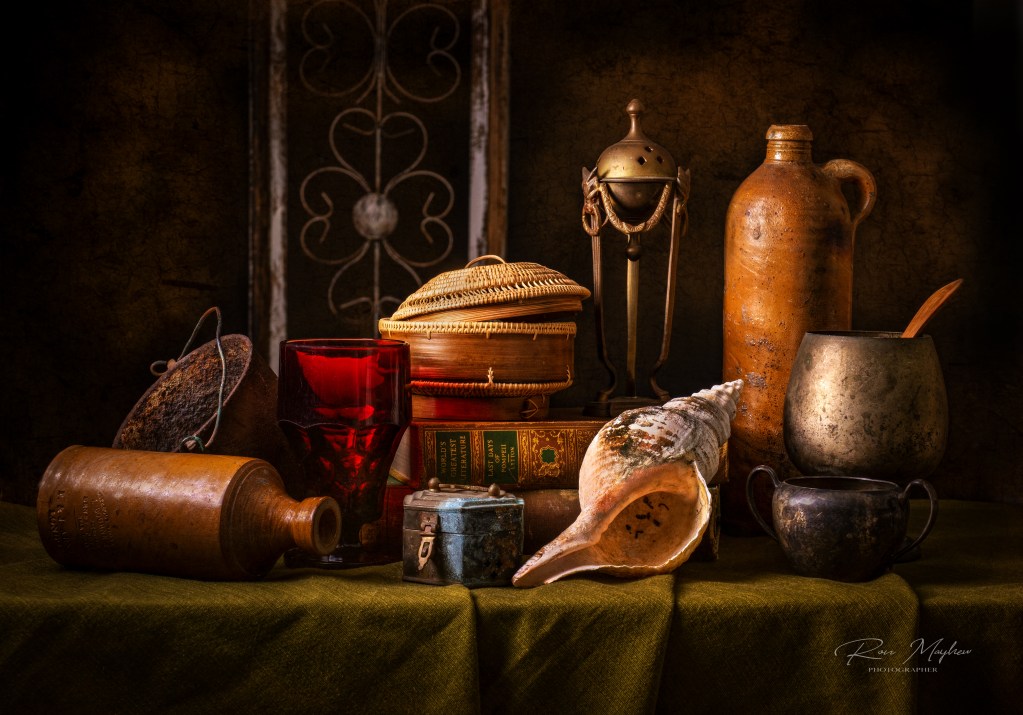 Still Life with Vessels - Ron Mayhew