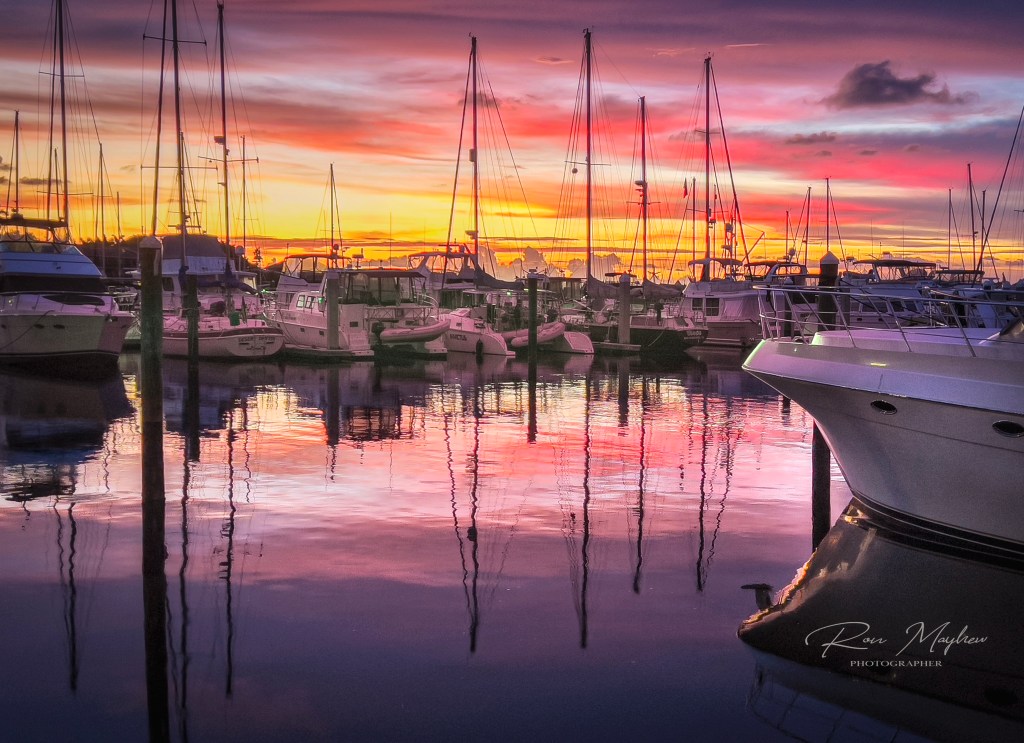 Silent Sunday Sunset - Ron Mayhew